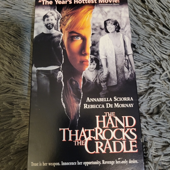 Hollywood Pictures | Media | The Hand That Rocks The Cradle Vhs Movie ...